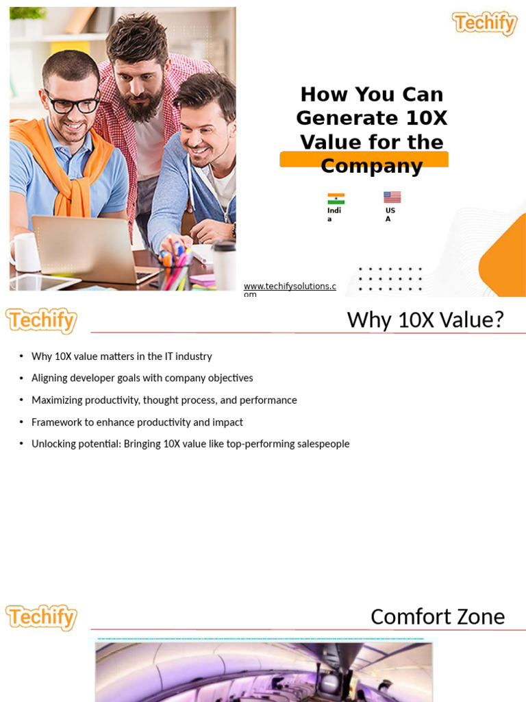 10X Developer Presentation | PDF | Sales | Goal