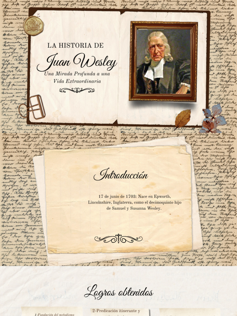 Biografia Juan Wesley | PDF | John Wesley | metodismo