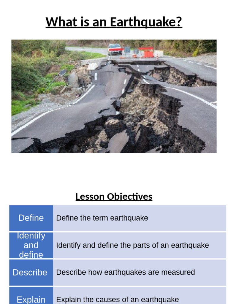 Understanding Earthquakes: Causes & Effects | PDF | Earthquakes | Plate ...