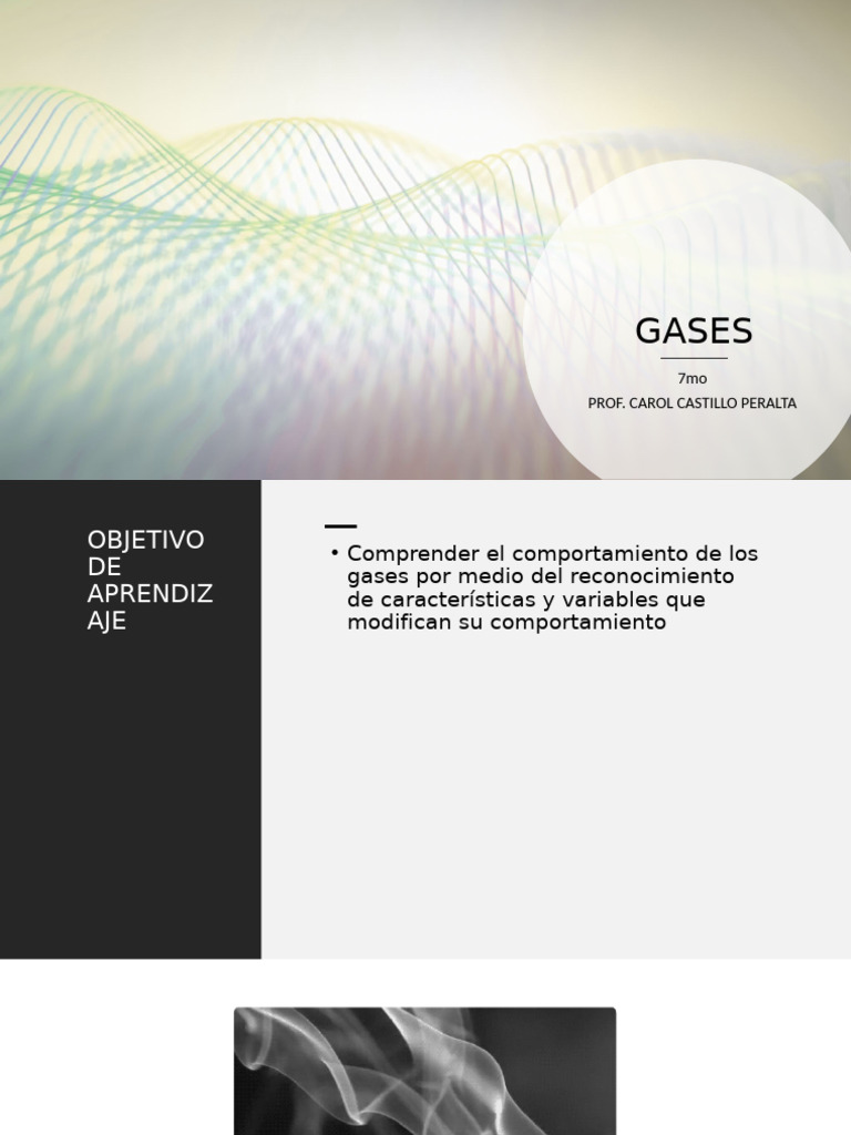 7 Gases | PDF | Gases | Temperatura