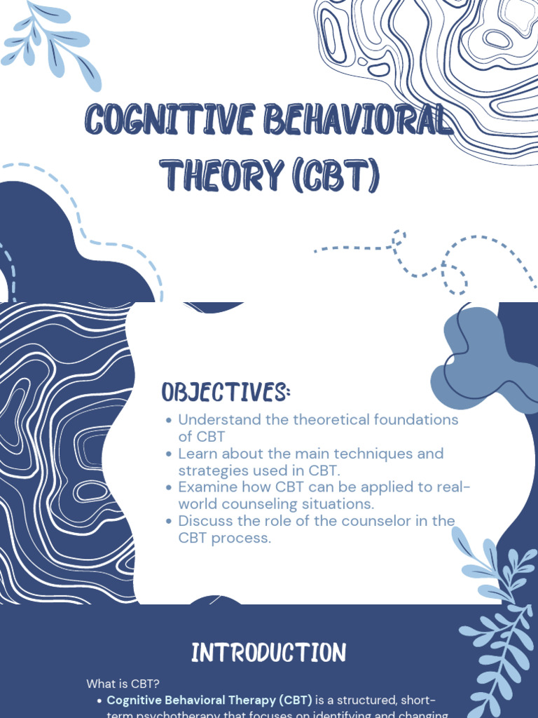 Cognitive Behavioral Theory | PDF | Cognitive Behavioral Therapy | Psychology