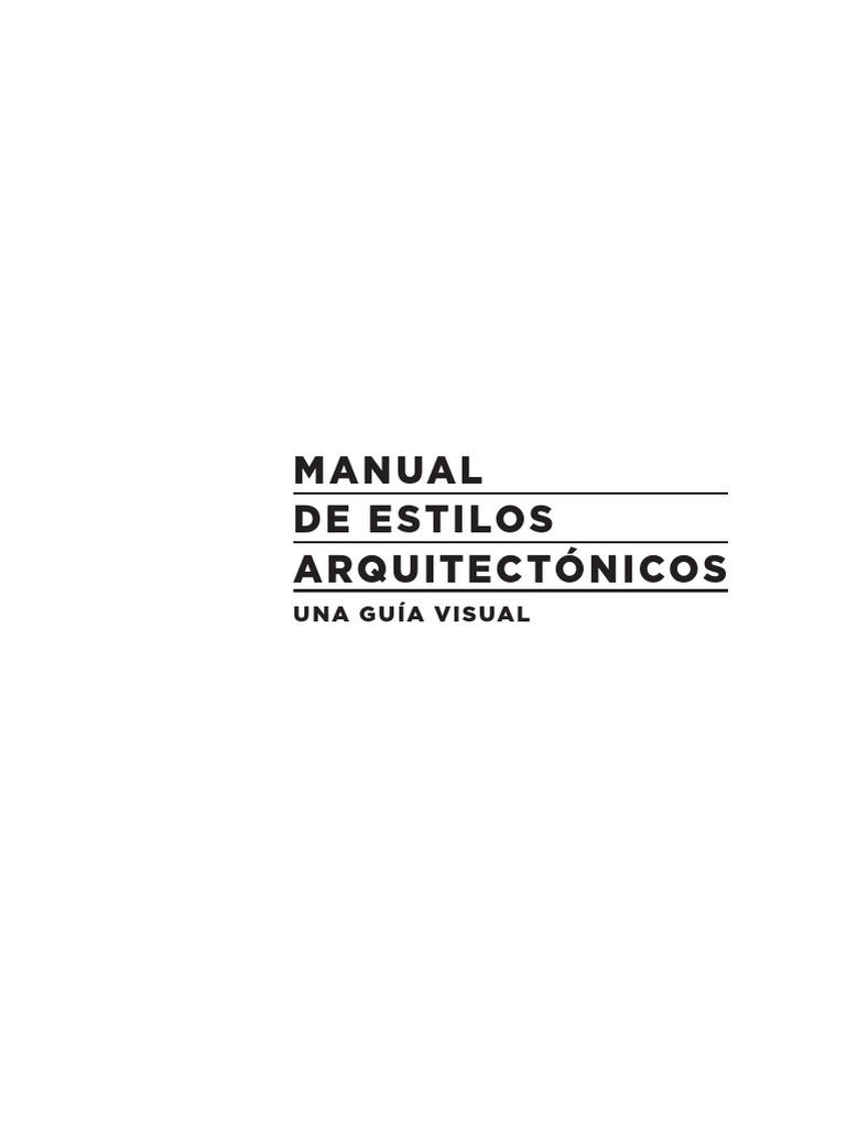 PDF Inside Manual de Estilos Arquitecto Nicos | PDF | Sociedad | Evolución