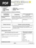 Sesión de Aprendizaje 2025 | PDF