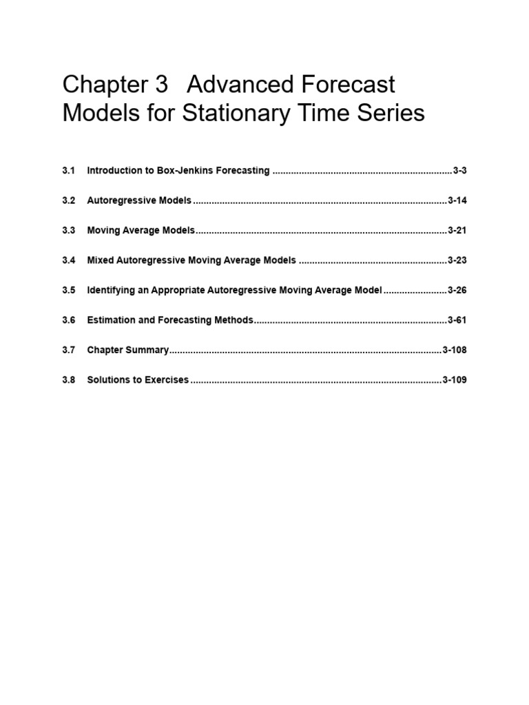 ARIMA Model Identification | PDF | Autoregressive Model | Time Series