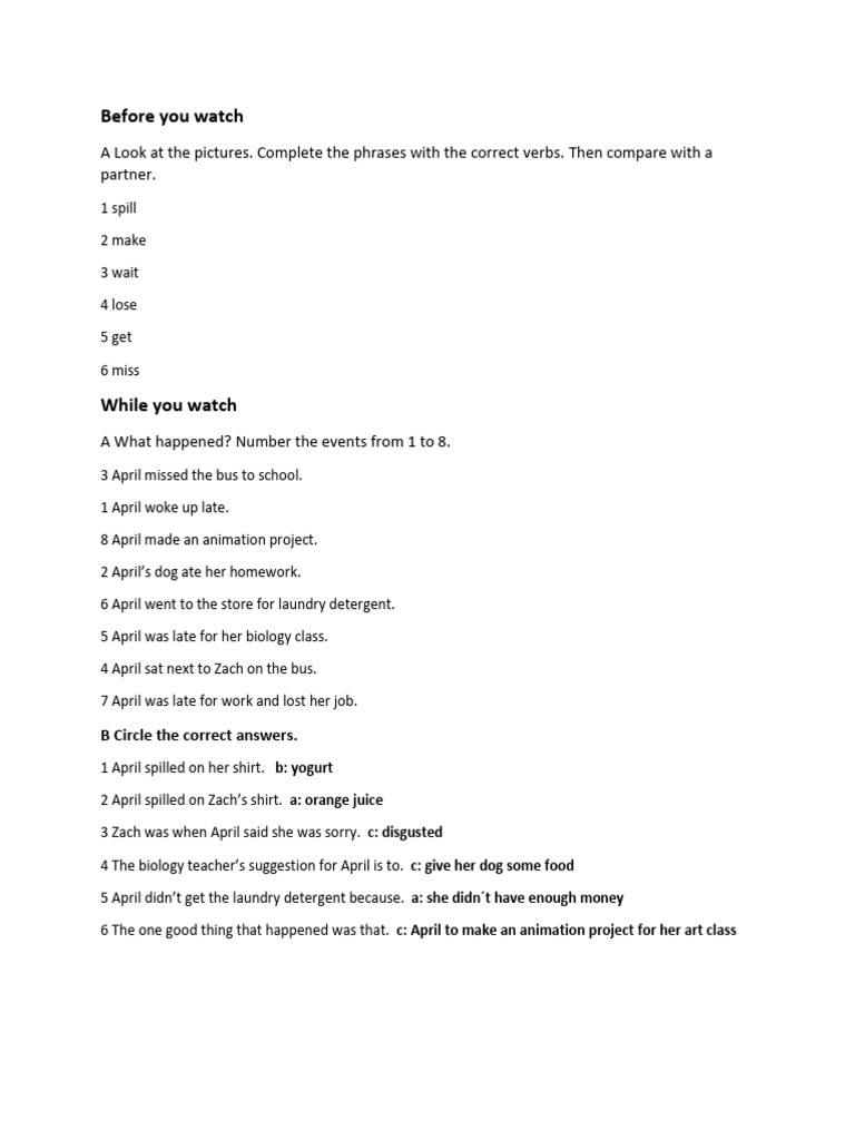 Video Activity Unit 2 Pdf