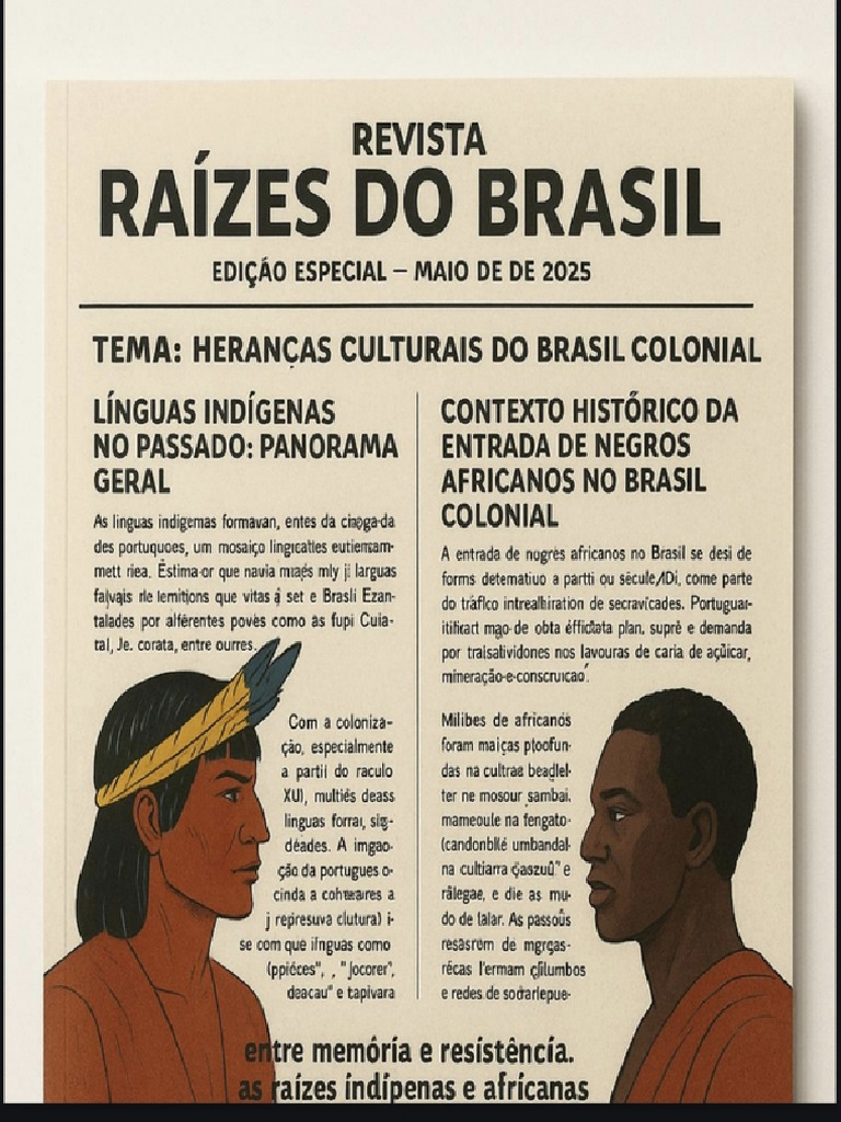 Revista Raizes Do Brasil ReportLab 10 Paginas | PDF