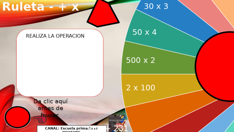 Ruleta de Sumas y Restas para Niños | PDF