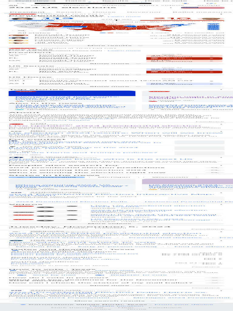 2024 United States Presidential Election - Google Search | PDF ...