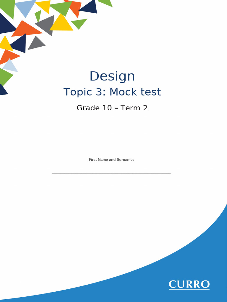 Grade 10 Design Mock Test on Sustainability | PDF | Natural Environment ...