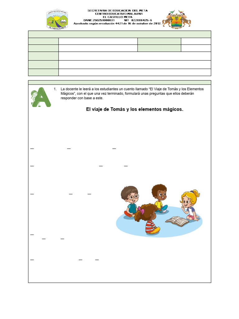 Sociales - Guía Primero 1s | PDF