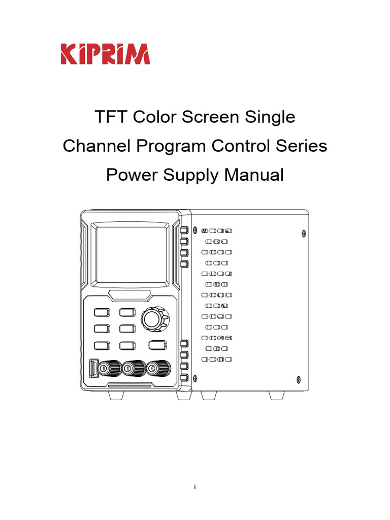 TFT Single Channel Power Supply Manual | PDF | Power Supply | Fuse ...