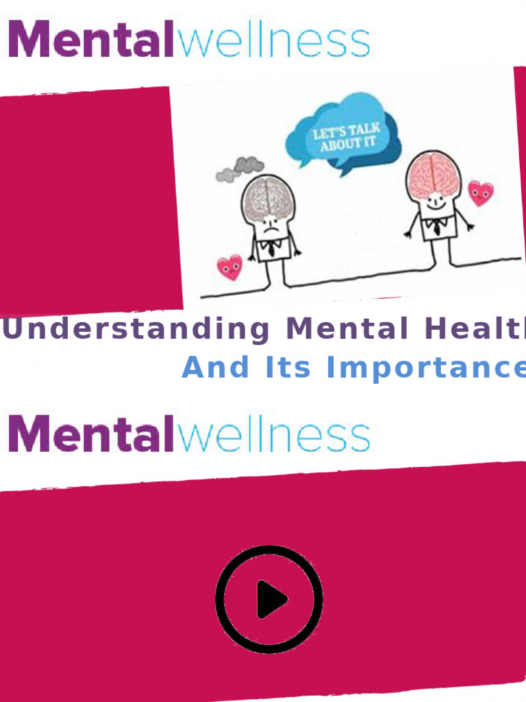 Mental Wellness Talk | PDF