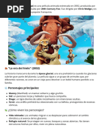 Ice Age Personajes | PDF