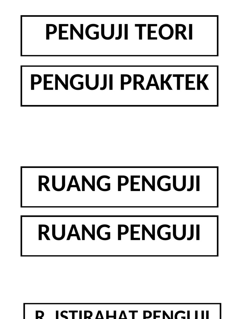 Nama Ruang | PDF