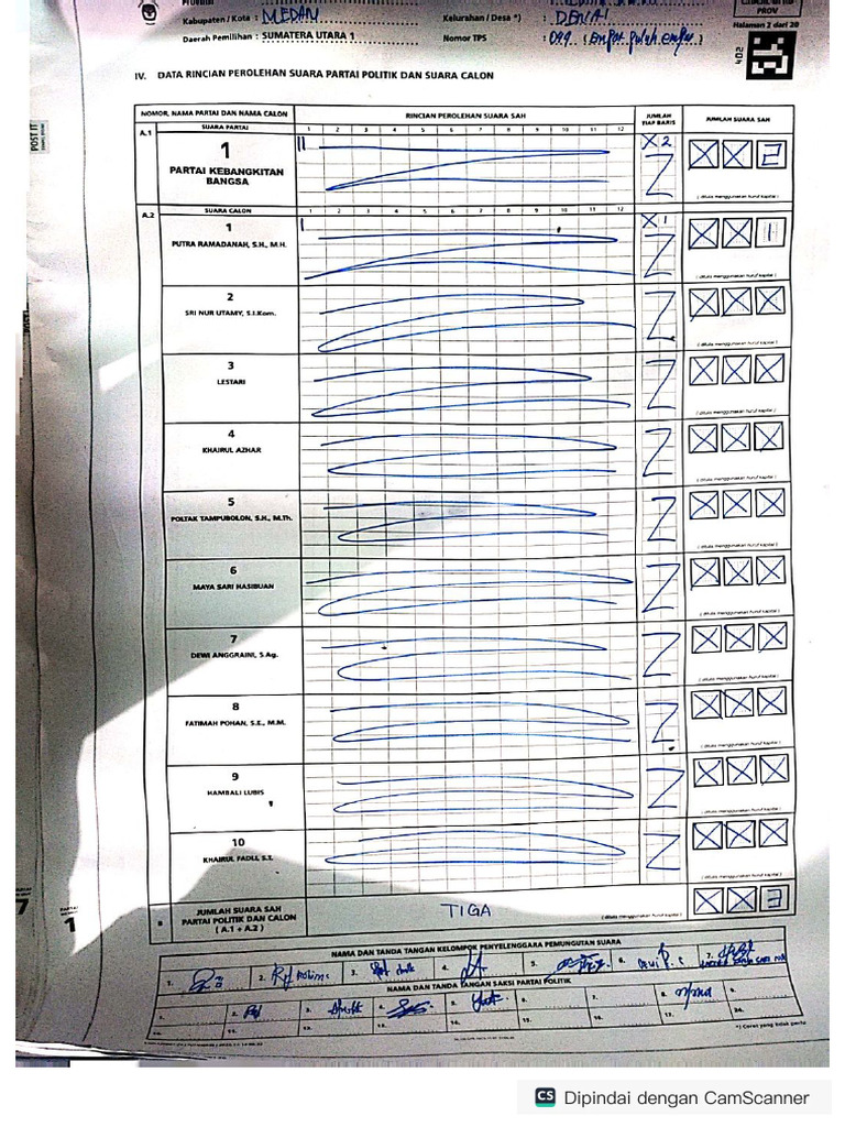 TPS 44 Kelurahan Denai (DPRD PROV) - Pages-2 | PDF