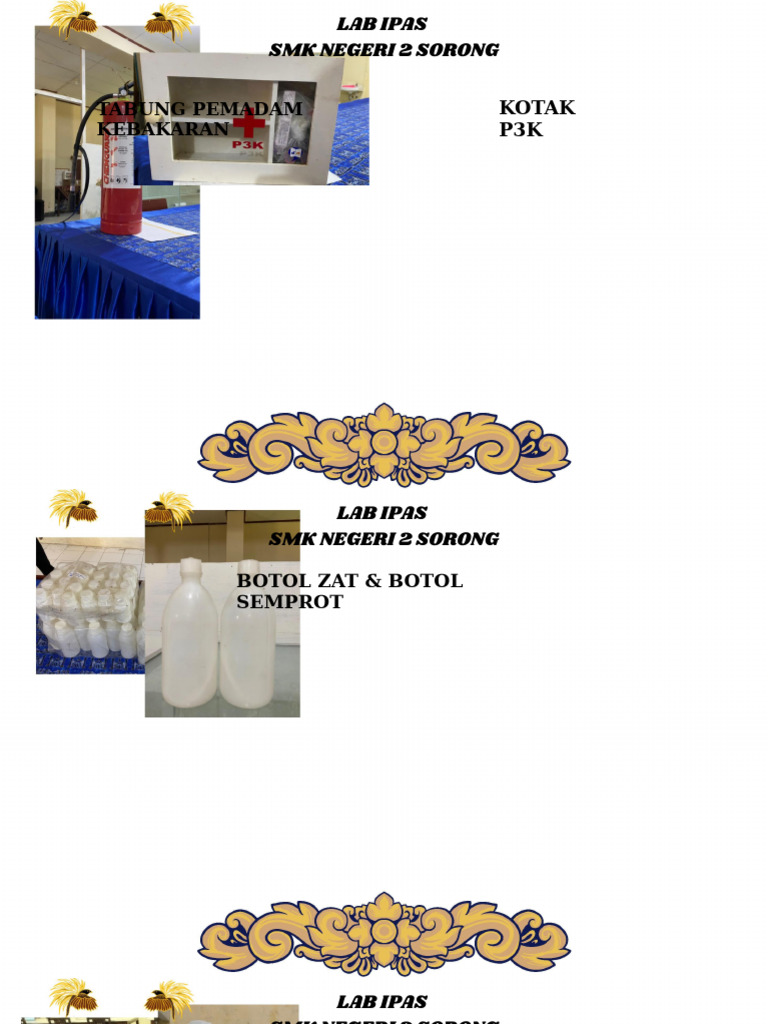 Alat Laboratorium IPA di SMK Negeri 2 Sorong | PDF