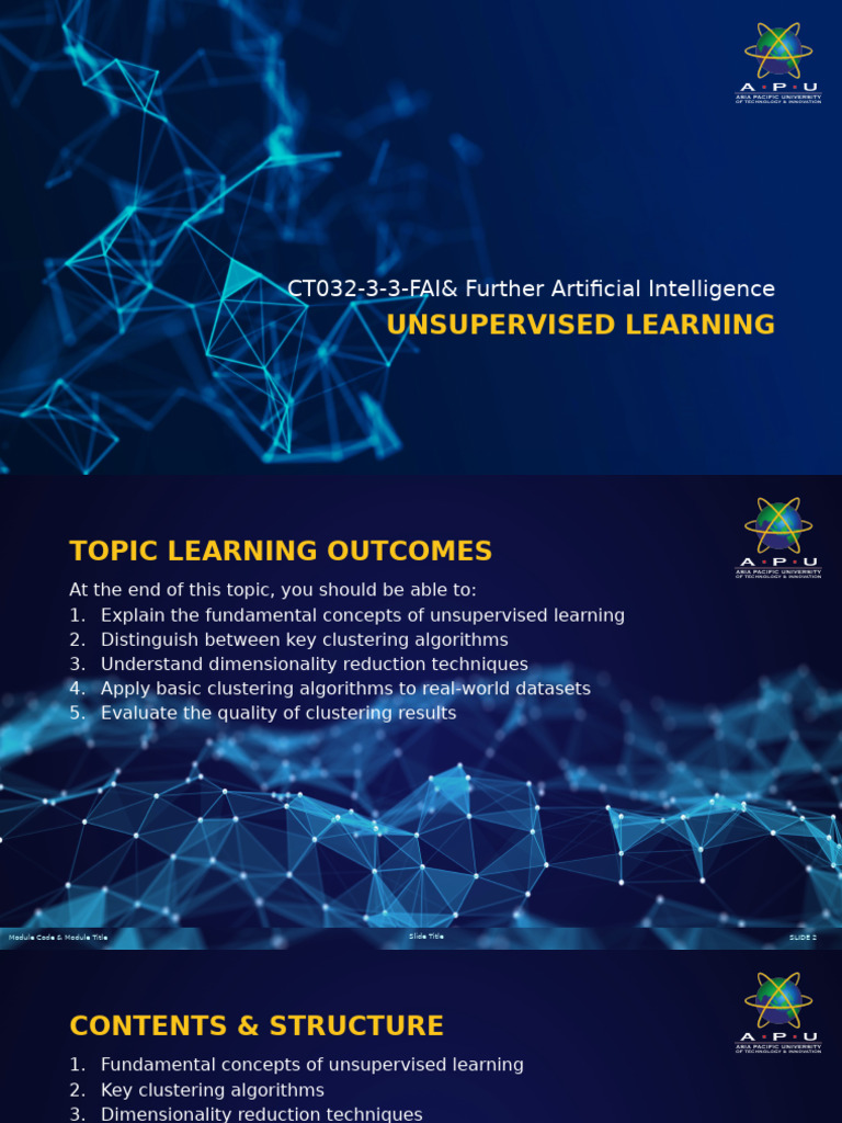 004 UnSupervised Learning | PDF | Cluster Analysis | Machine Learning
