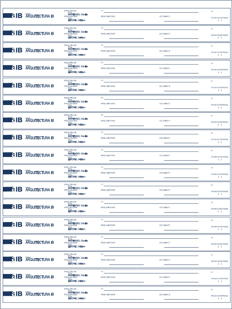 0.1 Arq Ib - Formato de Hoja A3 - 2023 | PDF