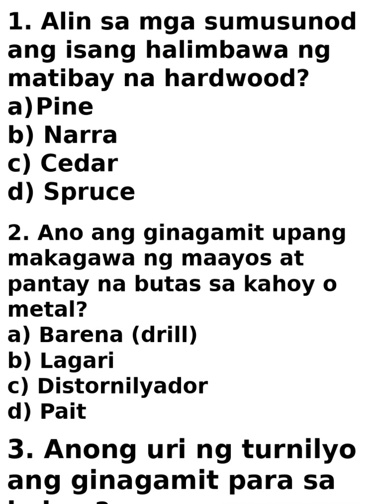 EPP 5 4th Quarter Reviewer 3 | PDF