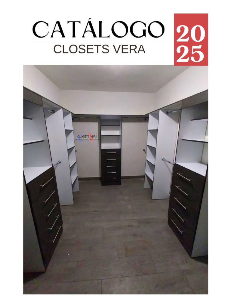 Catálogo Closets Vera NL 2025 | PDF