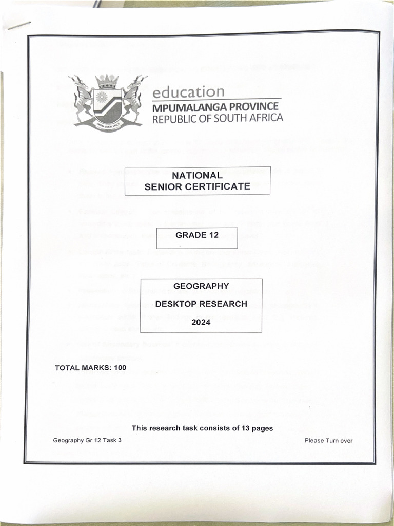 Geo Research | PDF