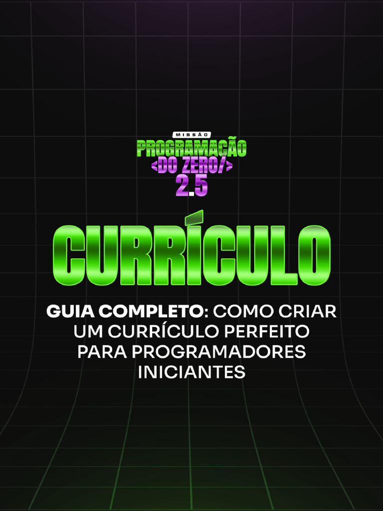 Currículo | PDF | Script Java | Postgre SQL