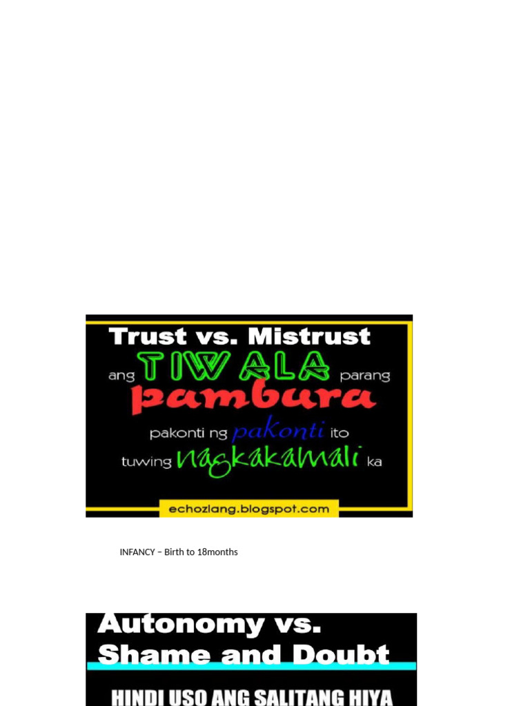 ERiksons Psychosocial Devt | PDF