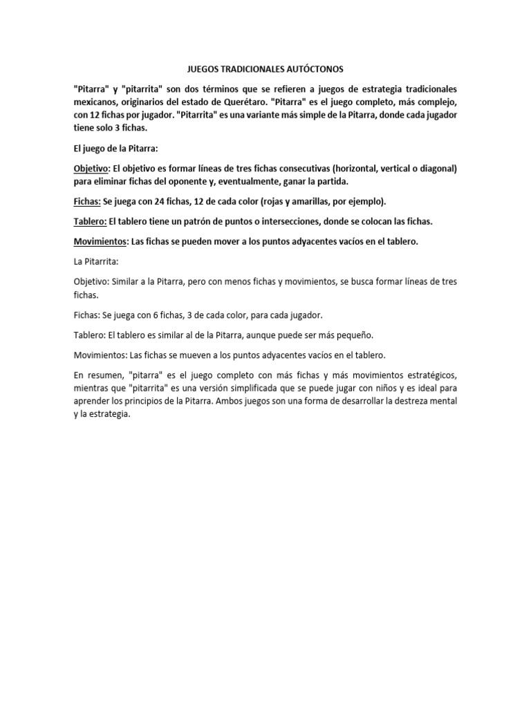 Pitarra y Pitarrita | PDF