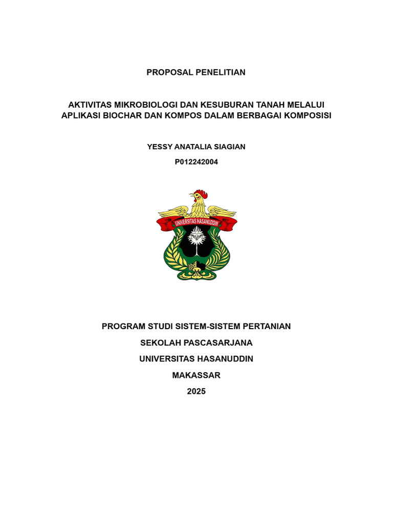 Tugas MK Metodologi - Proposal Penelitian - Yessy - A - S | PDF