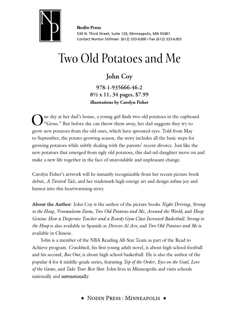Potatoes Press Release | PDF