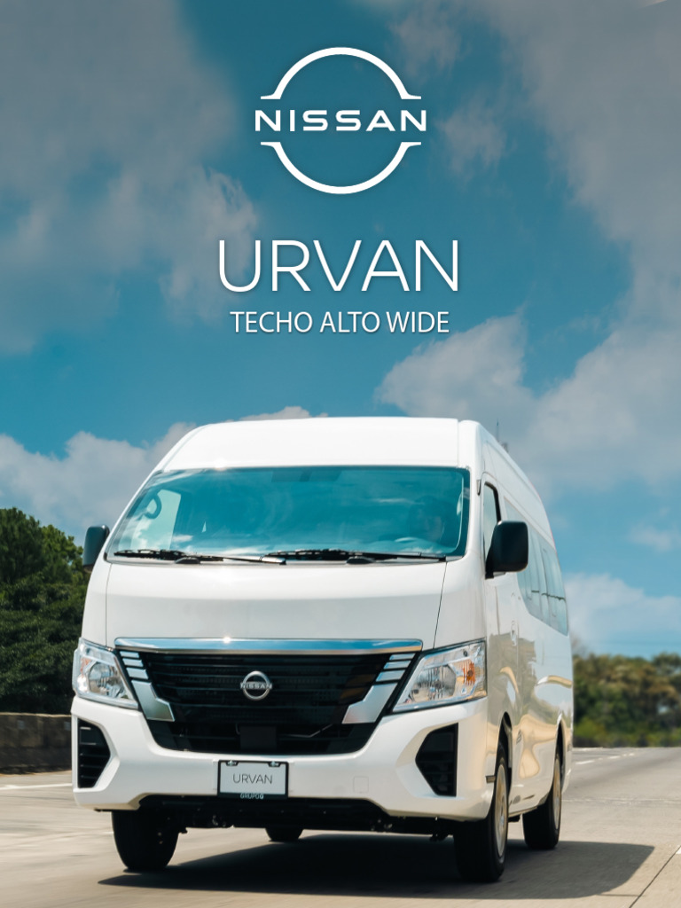URVAN TECHO ALTO WIDE 15 PASS | PDF | Eje | Airbag