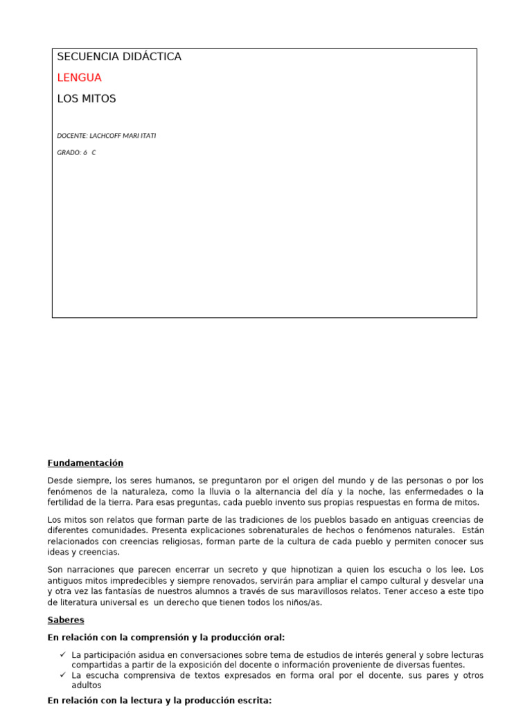 Los Mitos. | PDF | Hera | Maestros