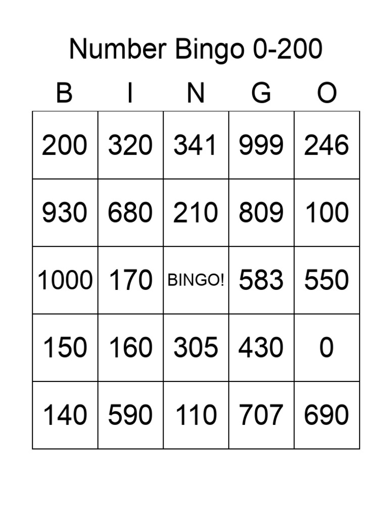 Bingo | PDF