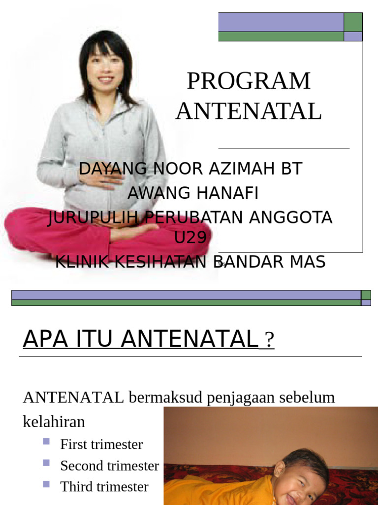 Ante Natal Exercises | PDF