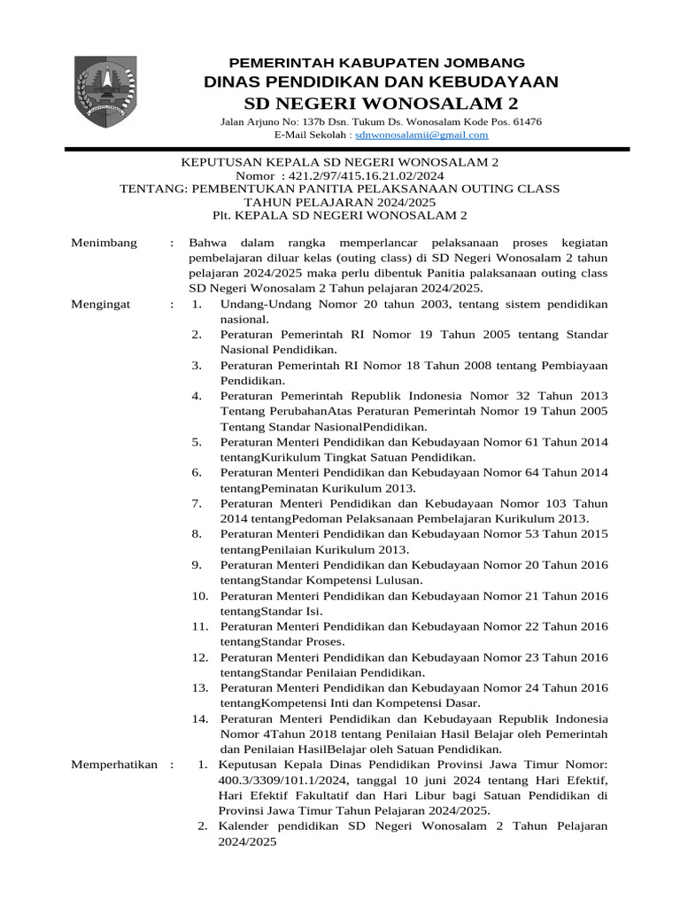 SK Outing Class | PDF