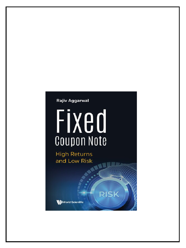 Fixed Coupon Note High Returns and Low Risk Rajiv Aggarwal PDF Download ...