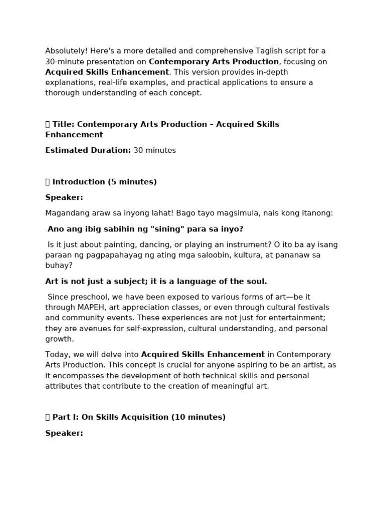 Para Sayo Ang Laban Na To | PDF | Creativity | Communication