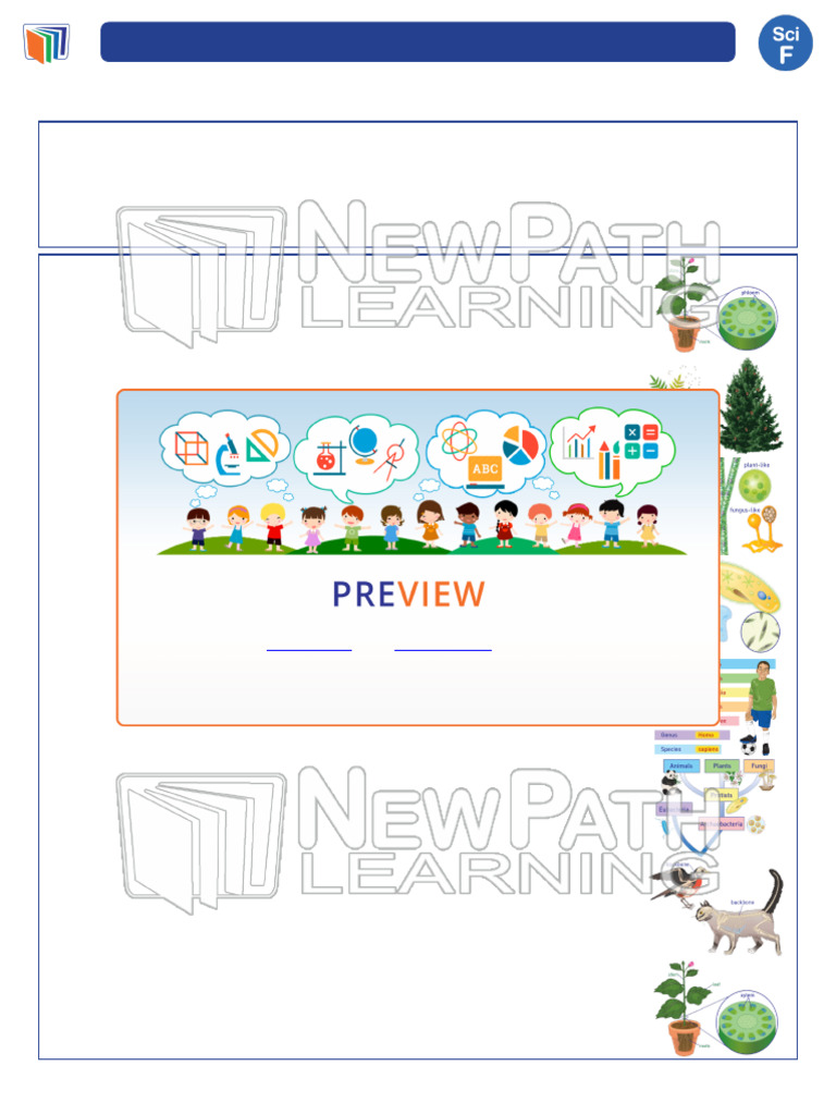 Vocabulary Science Grade 6 Six Kingdoms of Life 2030 3 | PDF | Plants ...