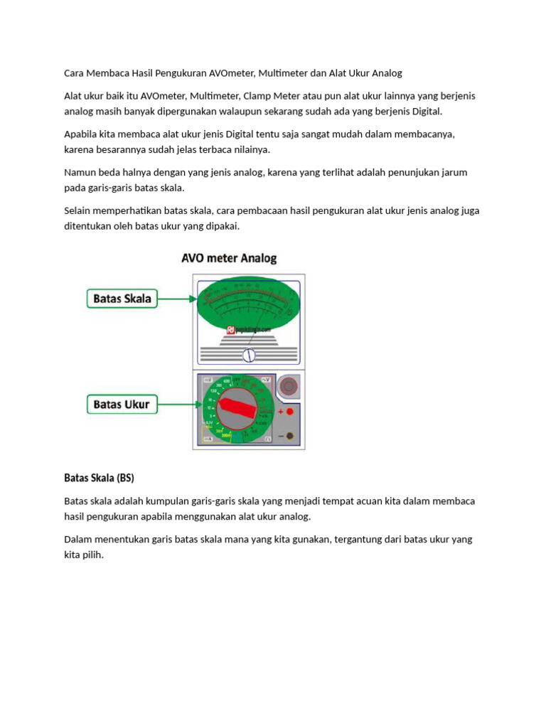 Herman Cara Pengukuran | PDF