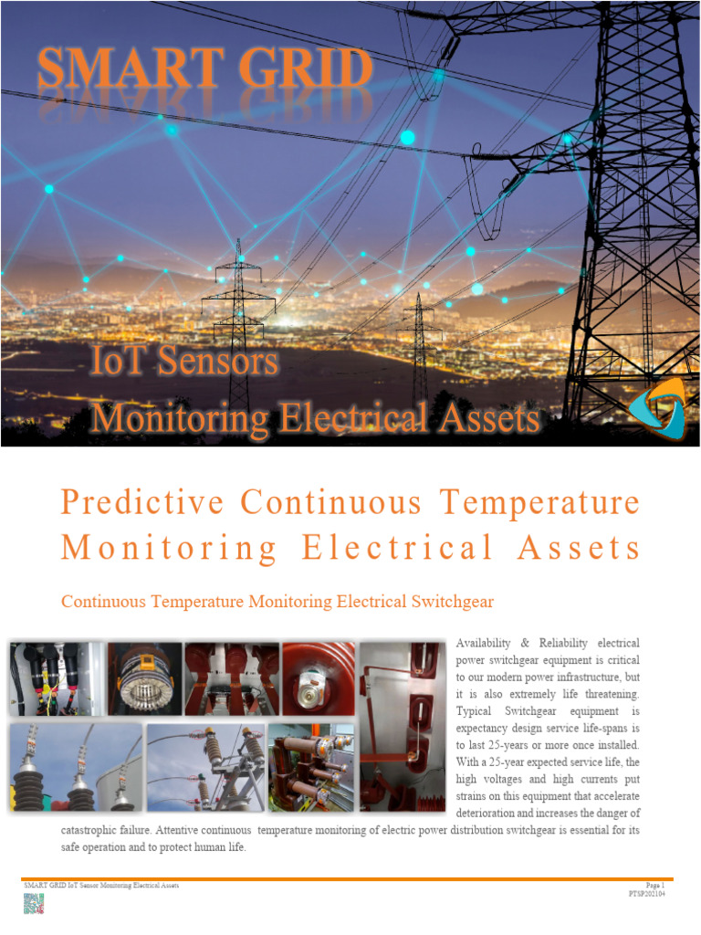 Wireless Temperature Monitoring for Switchgear | PDF | Electric Power ...