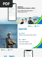 Panduan Penggunaan Aplikasi JMO | PDF