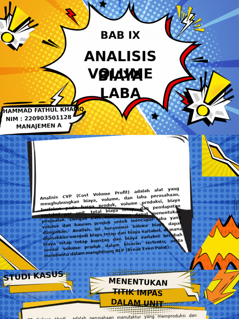 AKUNTANSI BIAYA BAB 9 - Muhammad Fathul Khaliq | PDF