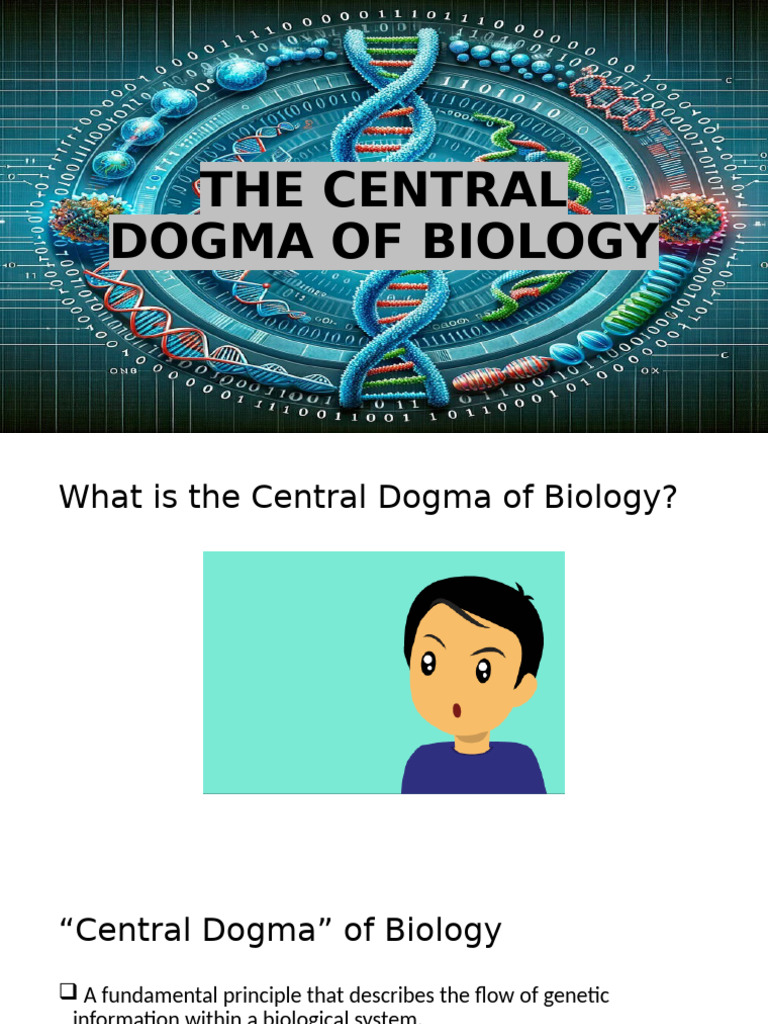 The Central Dogma of Biology | PDF