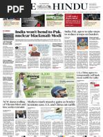 THE Hindu Editorial | PDF