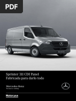 Ficha Tecnica Sprinter 2025 | PDF | Coche | Vehículo de motor
