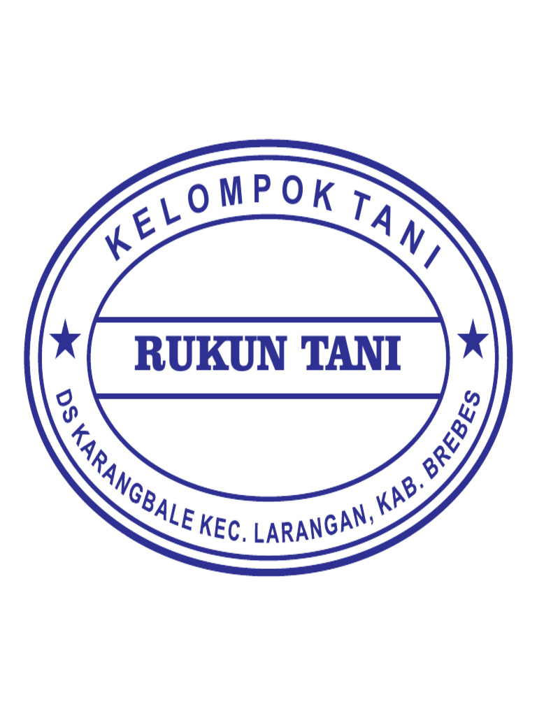 Stempel Rukun Tani KArang BAle | PDF