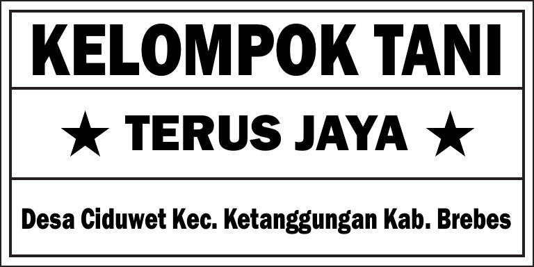 Stempel Bak Kelompok Tani | PDF