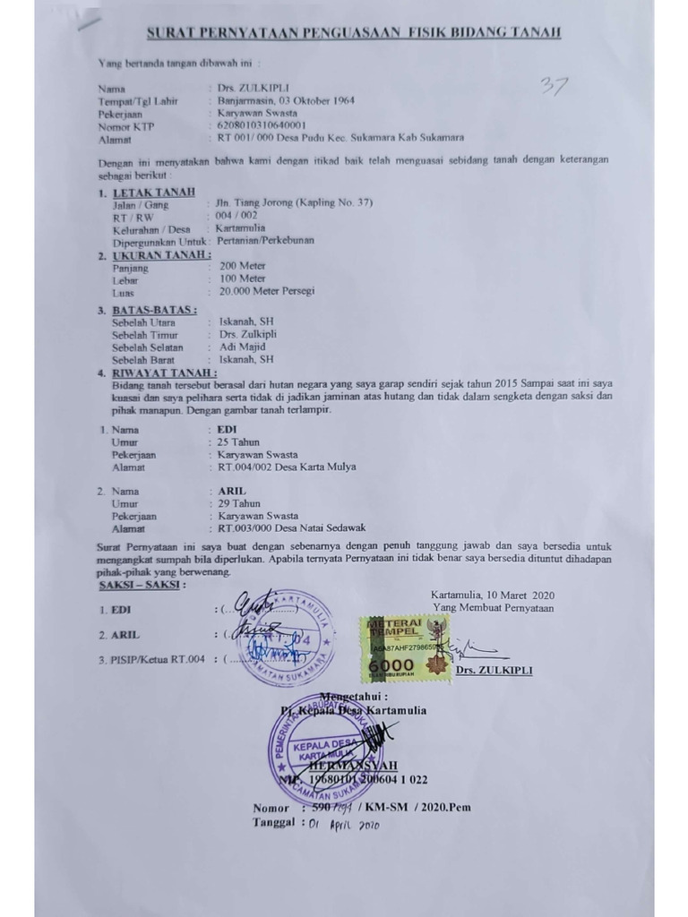 SKT Drs Zulkipli s37 | PDF