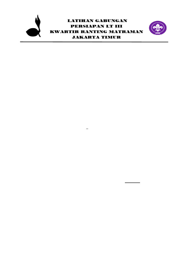 Surat Latihan Gabungan | PDF