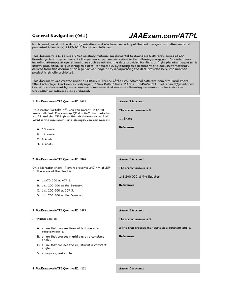 GEN NAV DAUNTLESS_210802_201431 | PDF | Latitude | Compass